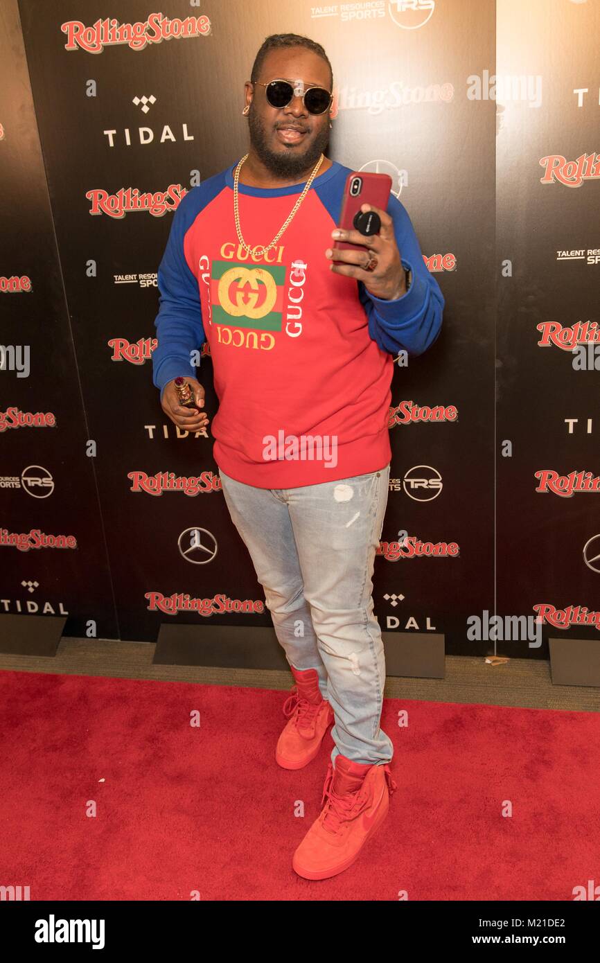 Minneapolis, Minnesota, USA. 2nd Feb, 2018. Rapper T-PAIN (FAHEEM ...