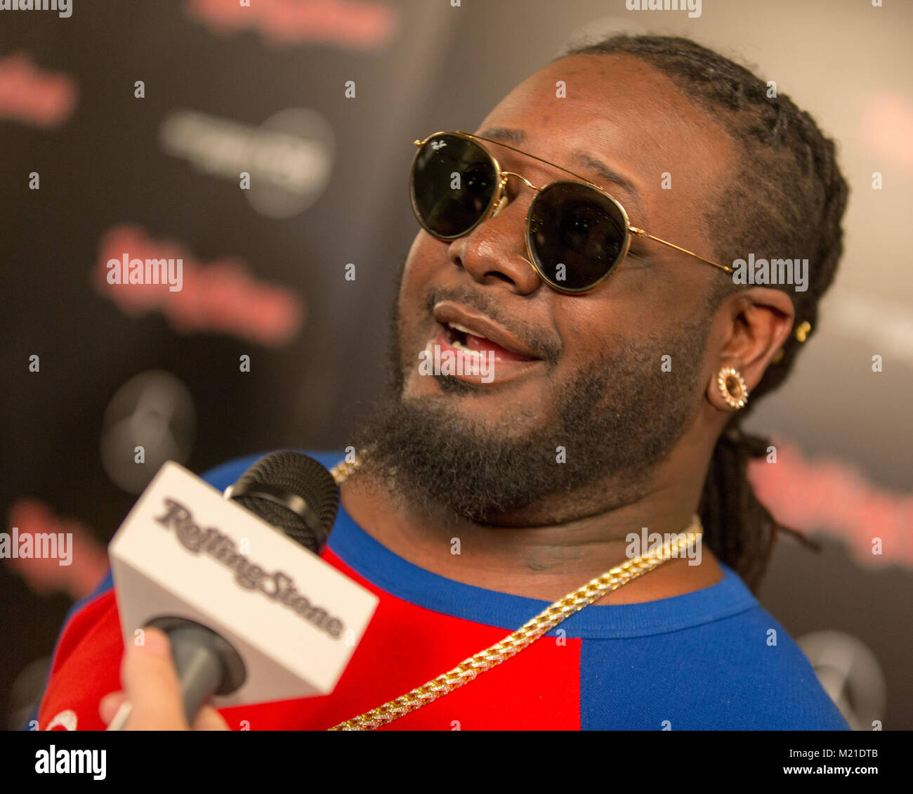 Minneapolis, Minnesota, USA. 2nd Feb, 2018. Rapper T-PAIN (FAHEEM ...