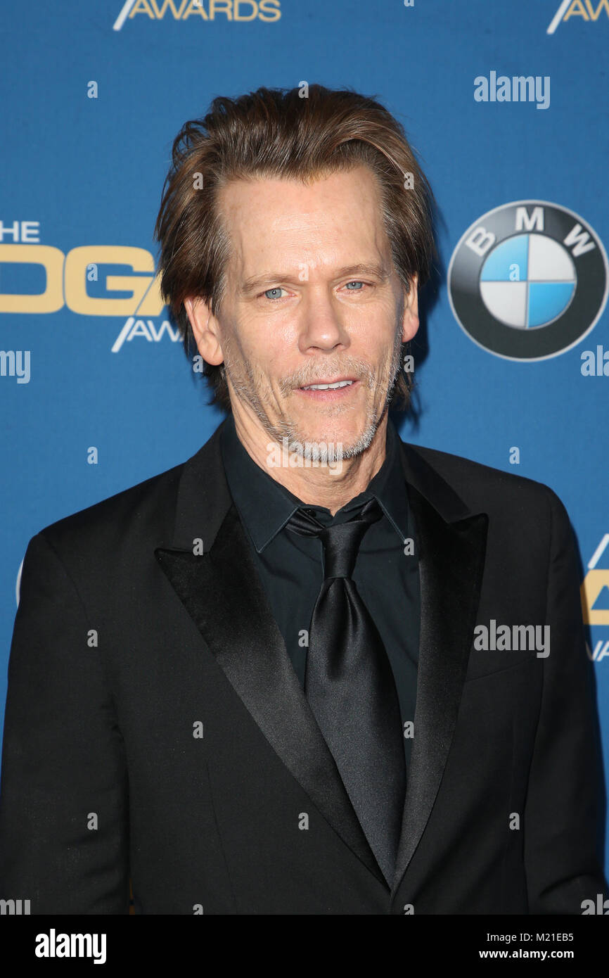 Beverly Hills, Ca. 3rd Feb, 2018. Kevin Bacon at the 70th Annual DGA ...