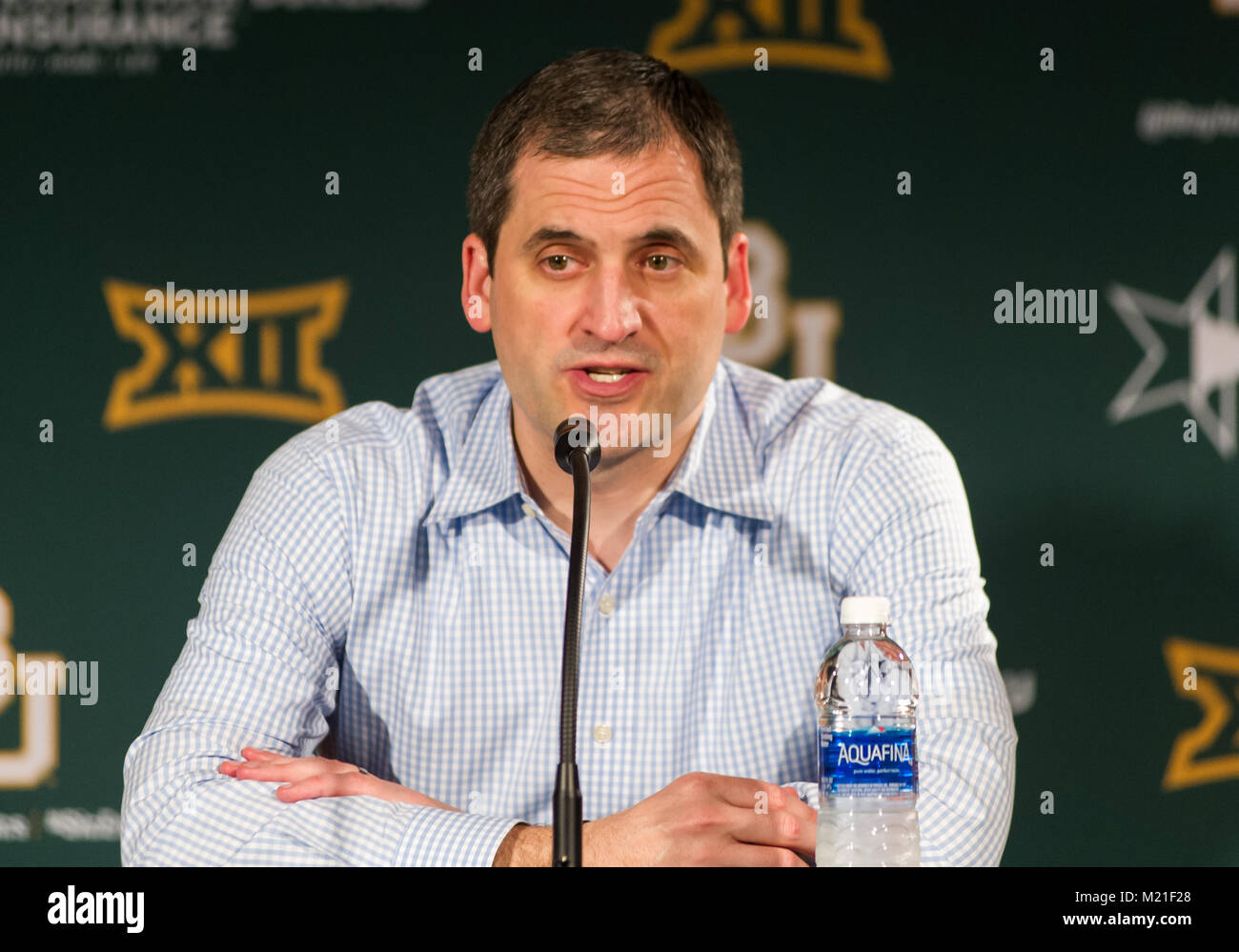 Waco, Texas, USA. 3rd Feb, 2018. Iowa State Cyclones head coach STEVE ...