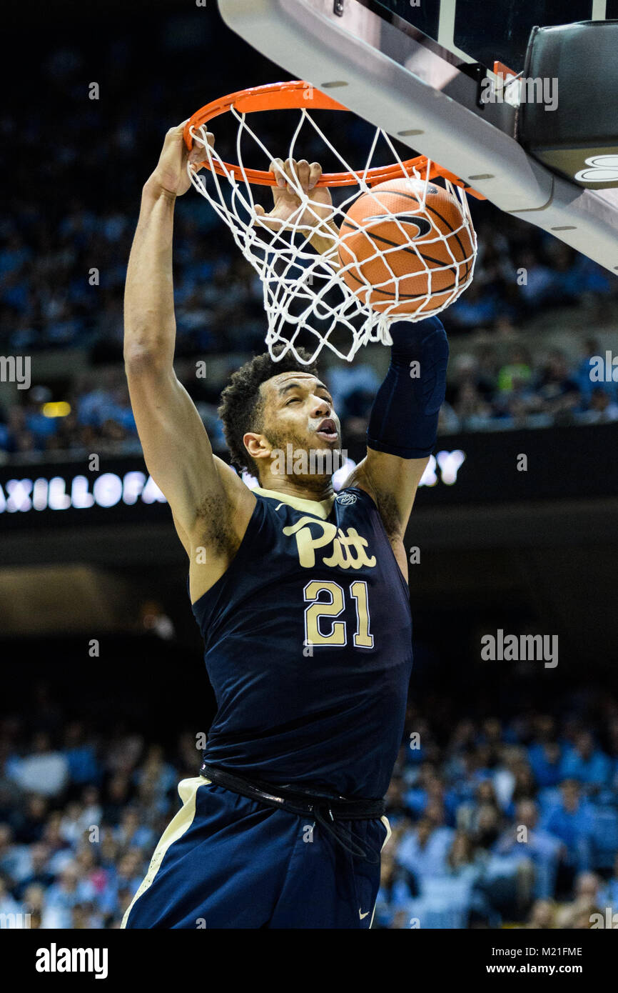 Pittsburgh Panthers forward Terrell Brown (21) during the NCAA College ...