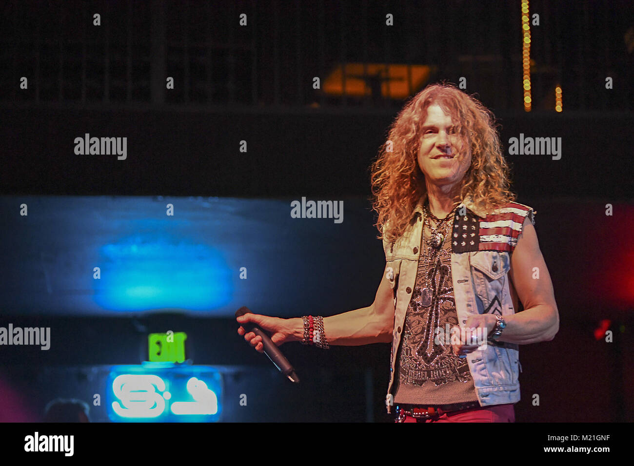 Santa Ana, CA, USA. 27th Jan, 2018. Keith St. John Hosts and Performs ...