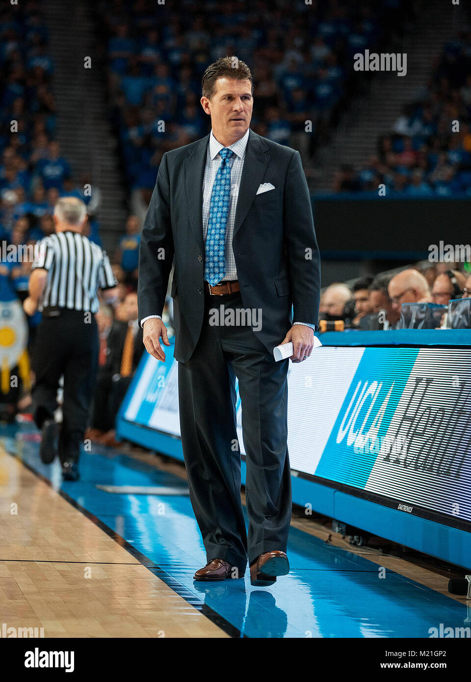 Los Angeles, CA, USA. 03rd Feb, 2018. UCLA head coach Steve Alford ...