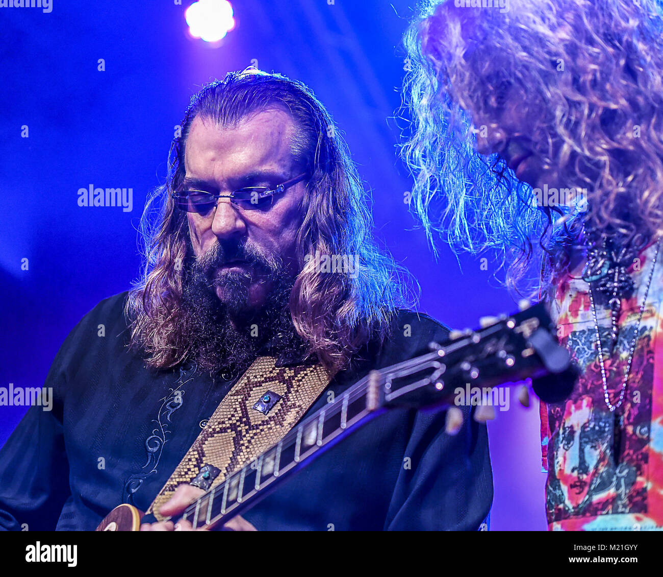 Santa Ana, CA, USA. 27th Jan, 2018. Greg Golden performs at RMR Ronnie ...