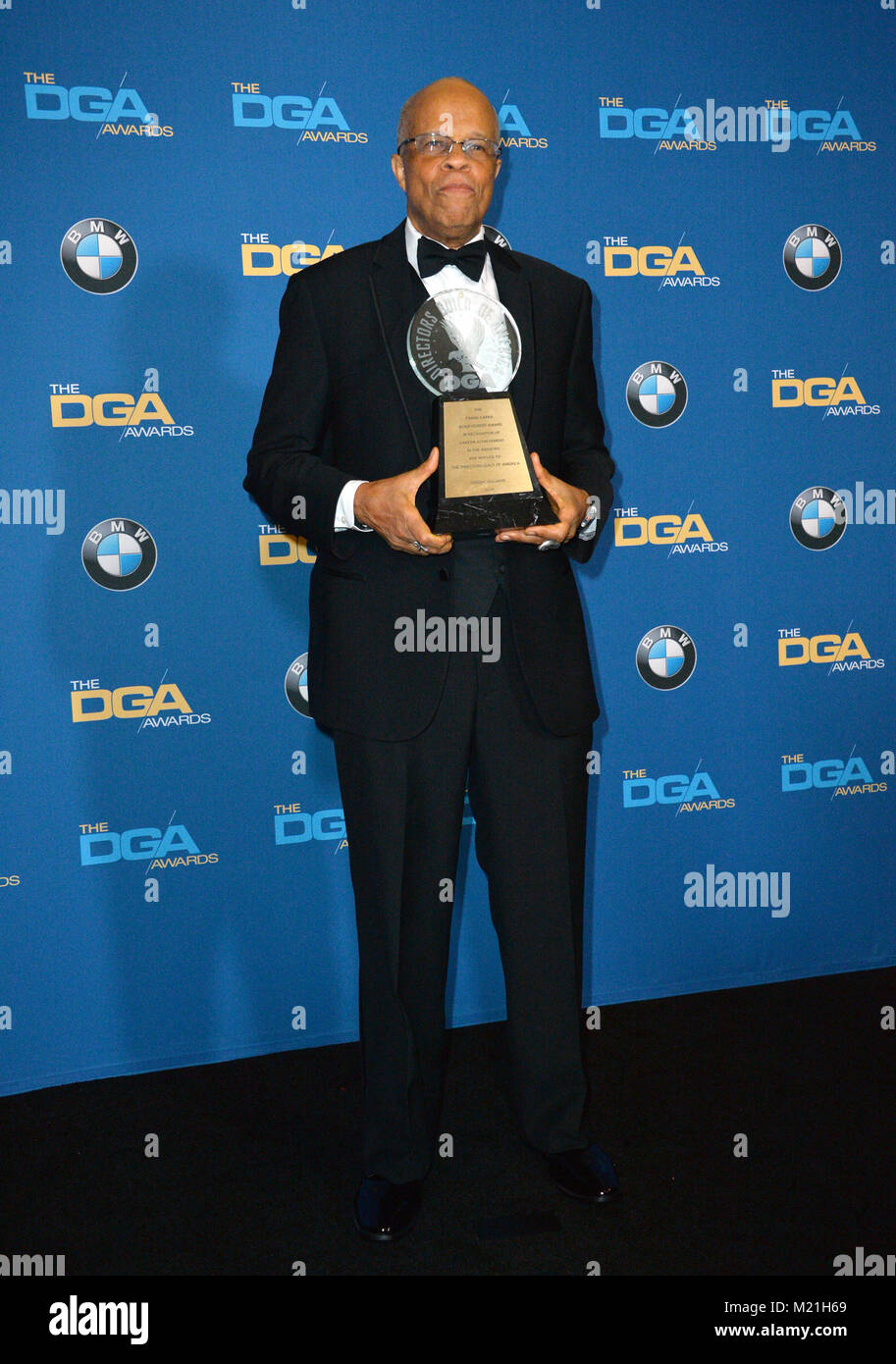 LOS ANGELES, CA - February 3, 2018: Dwight Williams at the 70th Annual ...