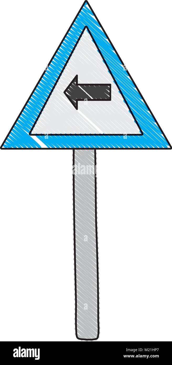 Left turn signal Stock Vector Images - Alamy