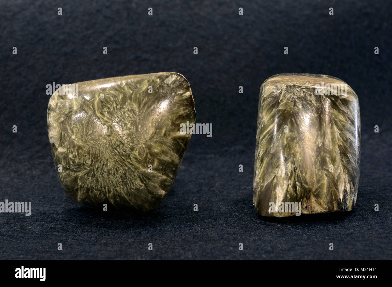 Seraphinite stone hi-res stock photography and images - Alamy