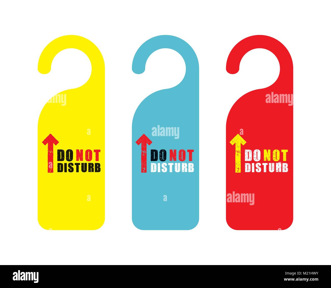 hanger sign do not disturb concept vector Stock Vector Image & Art - Alamy