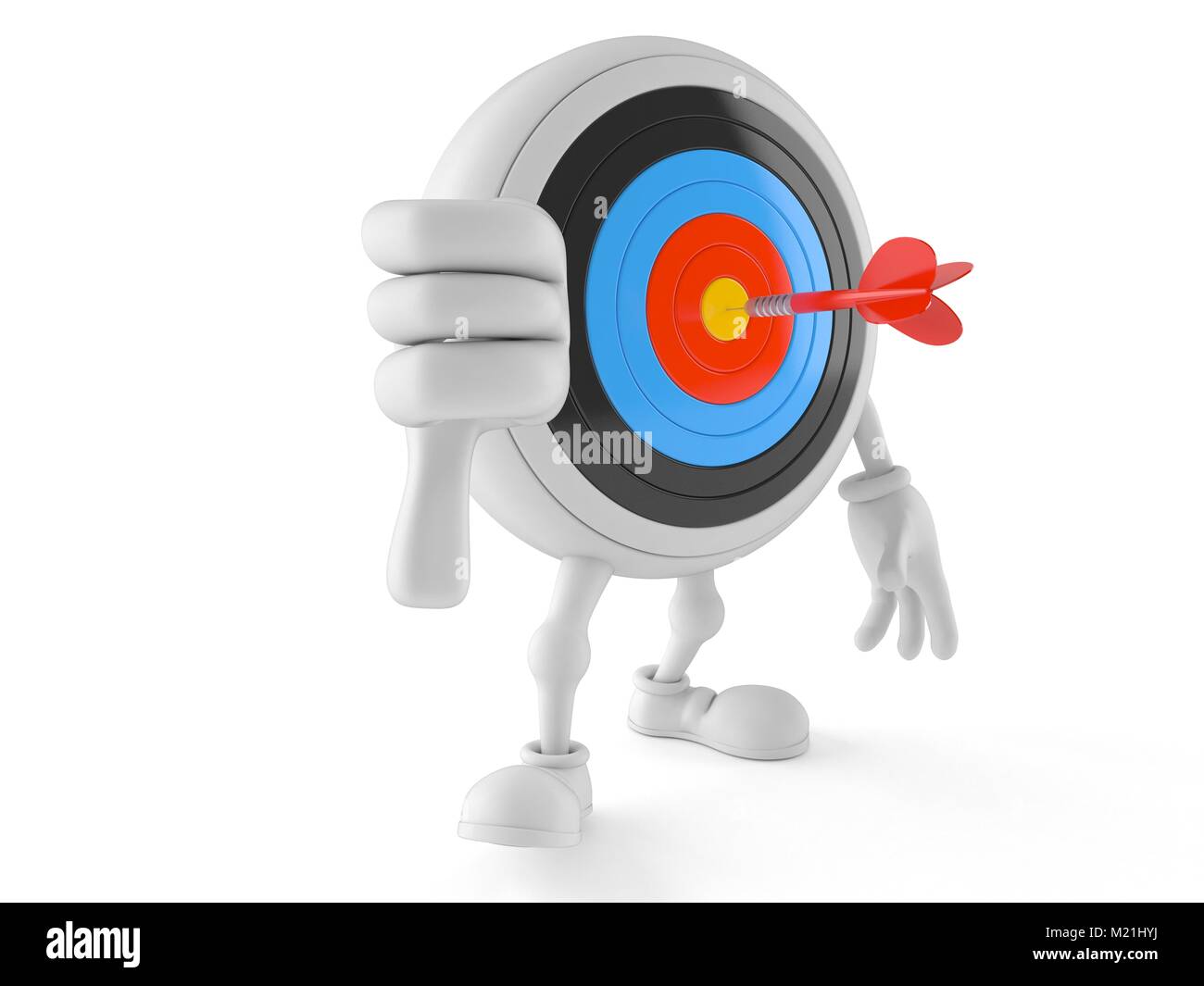 Bullseye character hi-res stock photography and images - Alamy