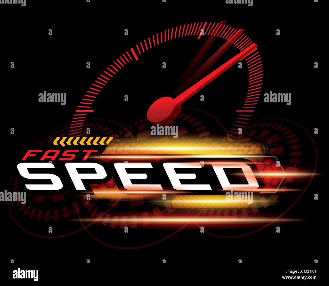 FAST SPEED CONCEPT VECTOR Stock Vector Image & Art - Alamy