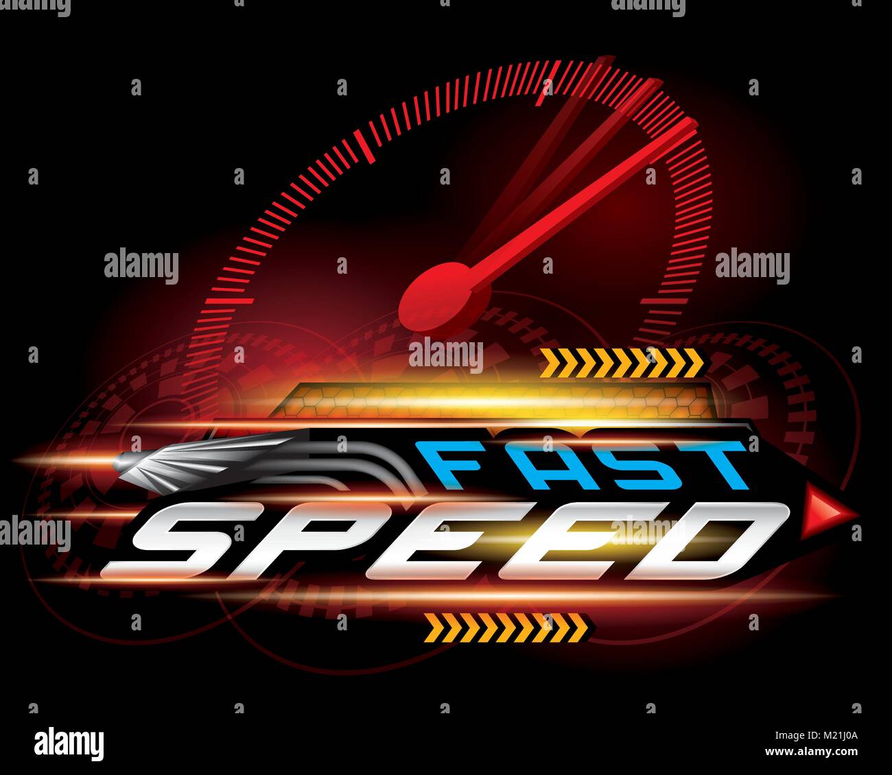 FAST SPEED CONCEPT VECTOR Stock Vector Image & Art - Alamy