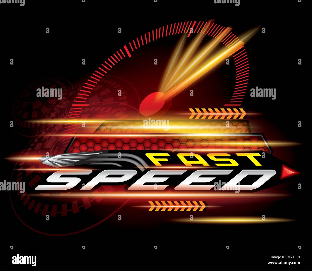 FAST SPEED CONCEPT VECTOR Stock Vector Image & Art - Alamy