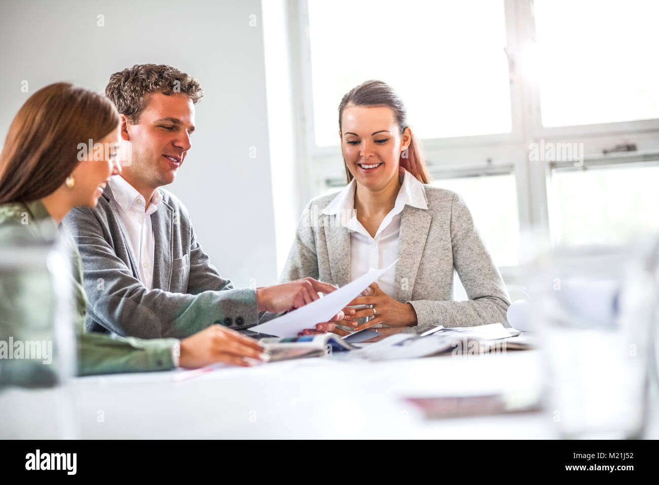 Reviewing project solution hi-res stock photography and images - Alamy