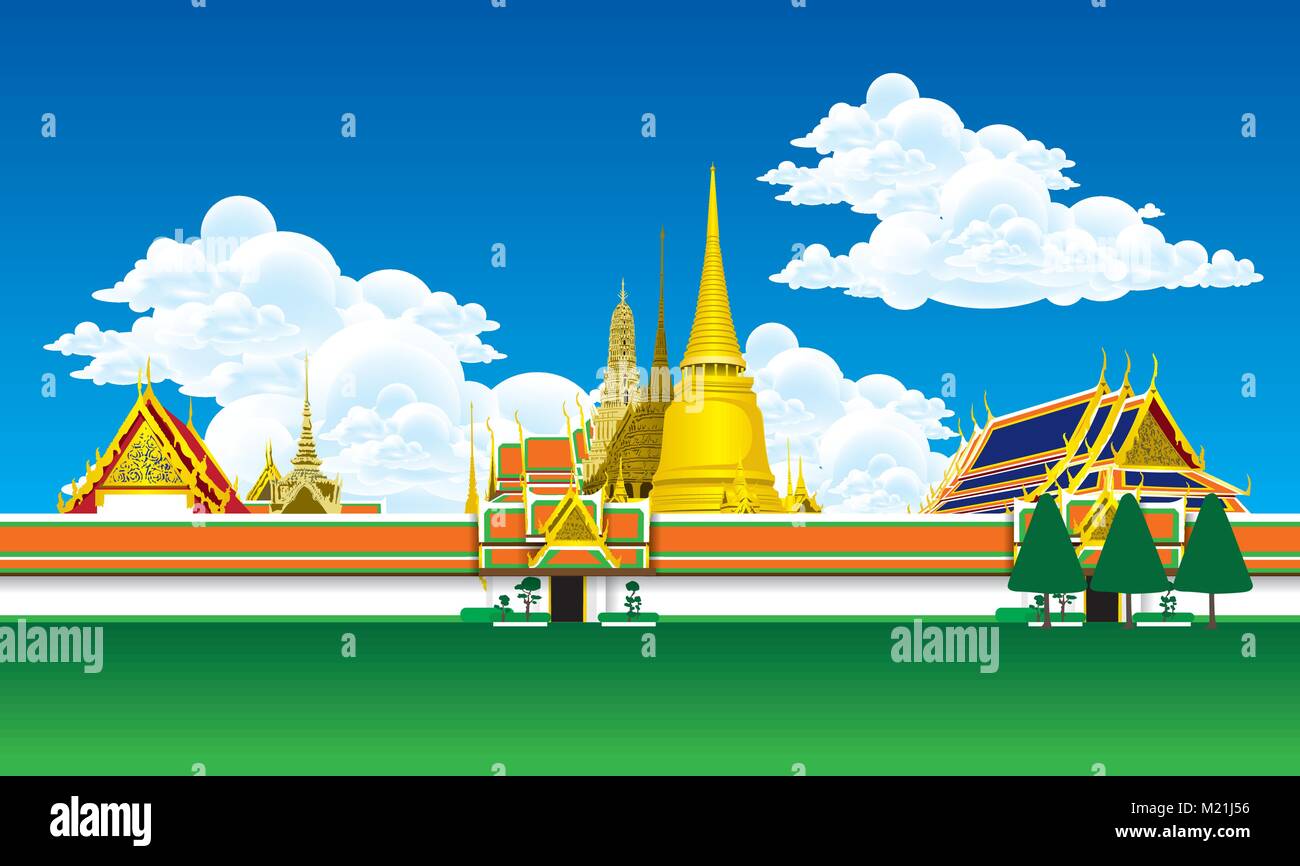 Grand Palace Cartoon