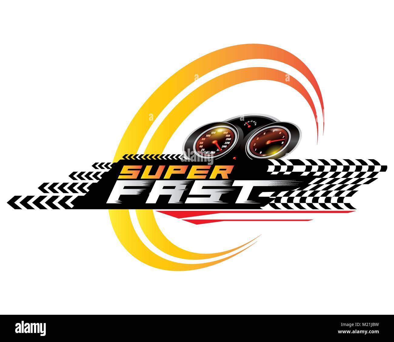 Super Fast concept design vector Stock Vector Image & Art - Alamy
