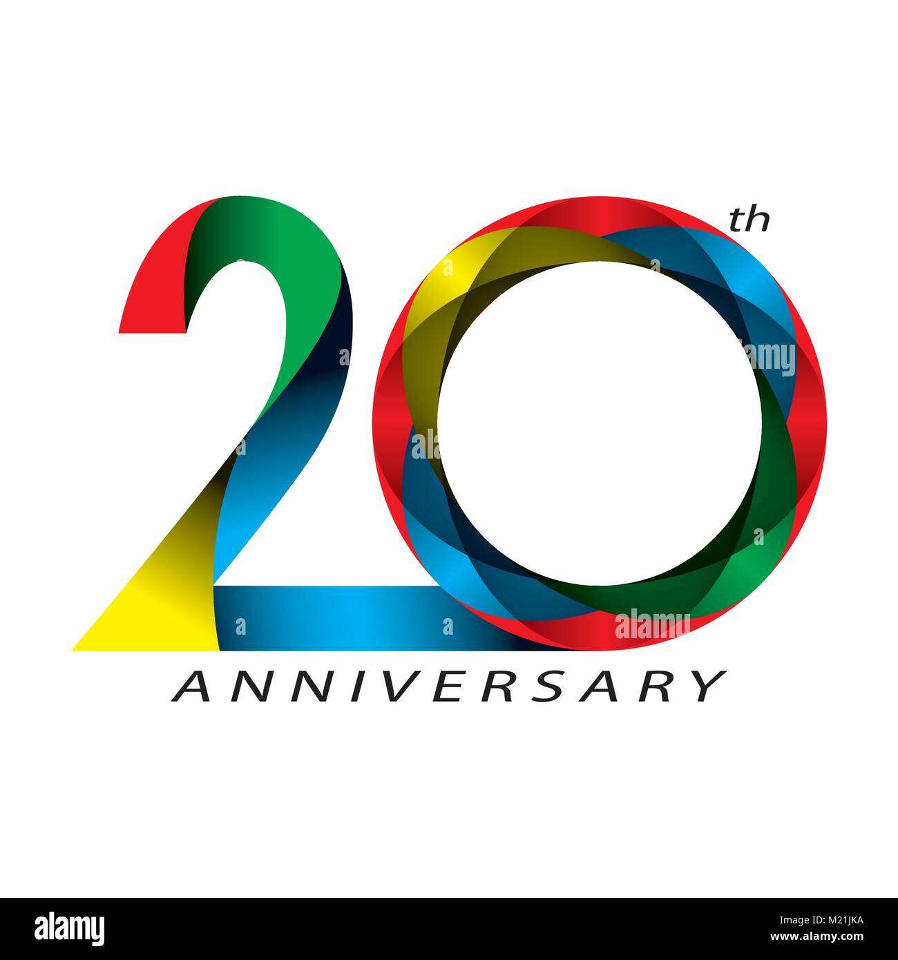 design 20 years Anniversary for inspire, concept vector Stock Vector ...
