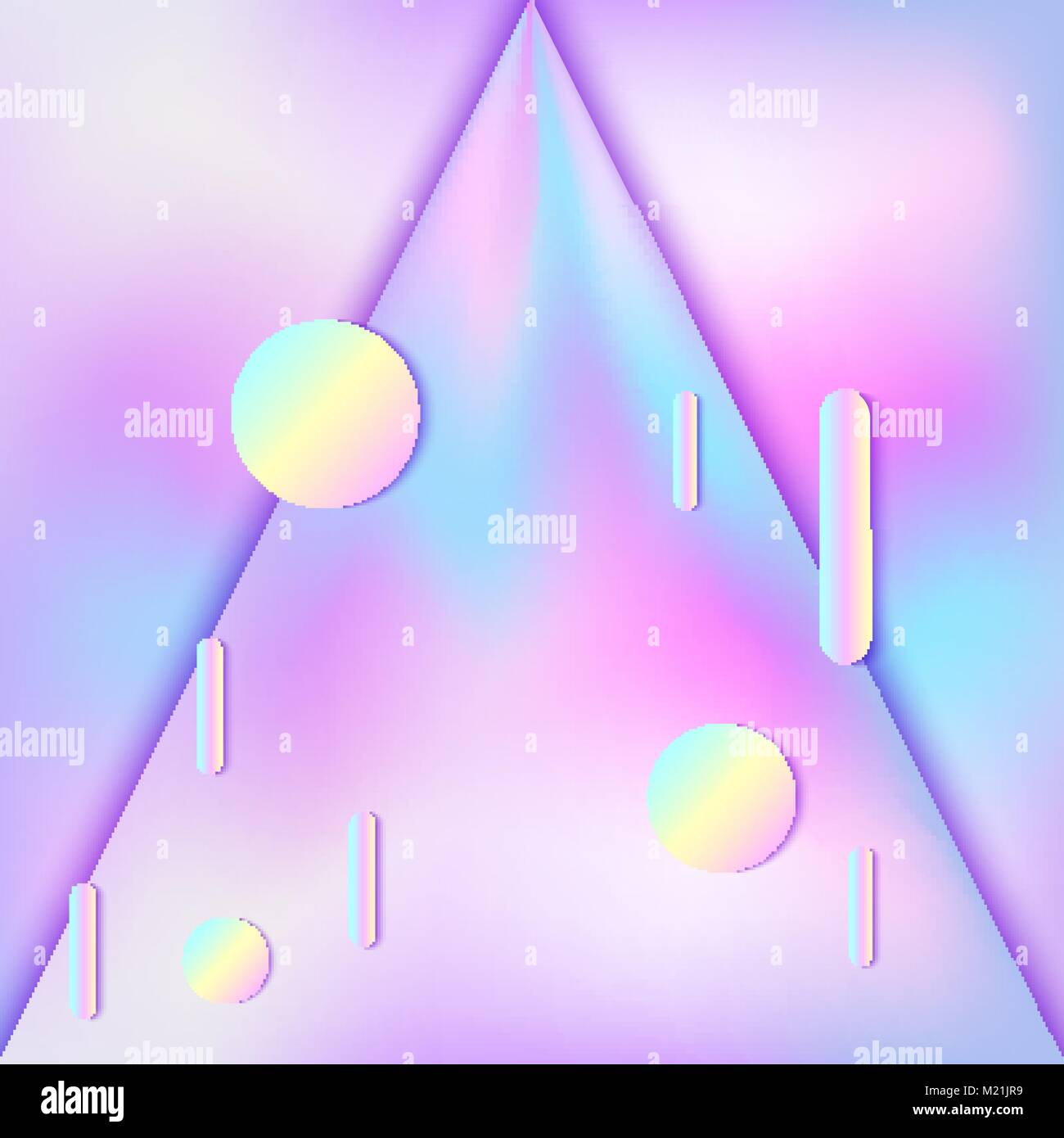 abstract holographic background Stock Vector Image & Art - Alamy