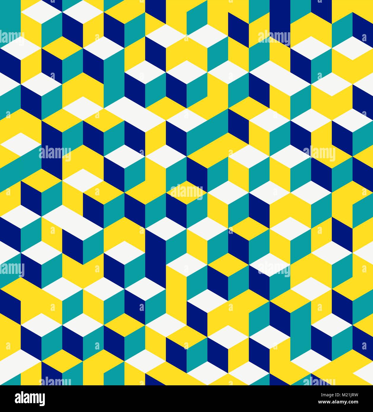 Cube illusion card hi-res stock photography and images - Alamy