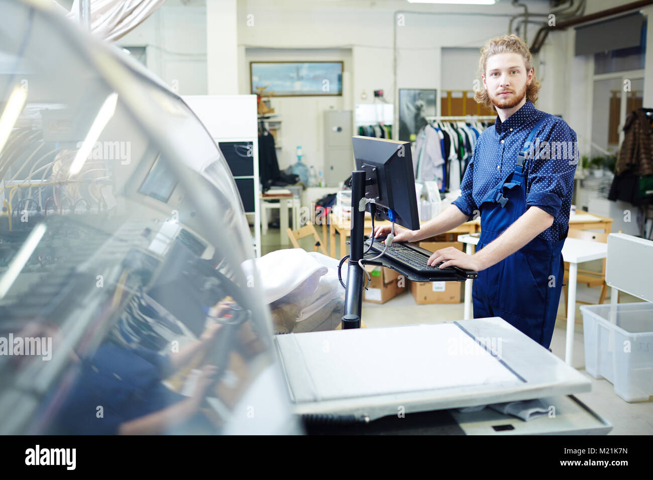 Making graphic prints Stock Photo - Alamy