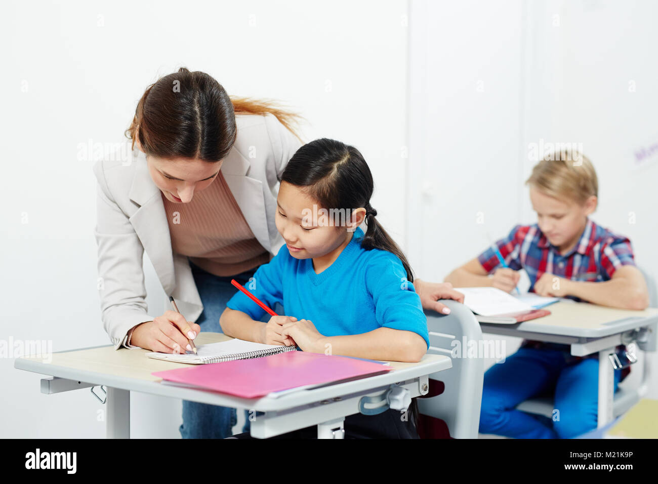 Checking lesson hi-res stock photography and images - Alamy