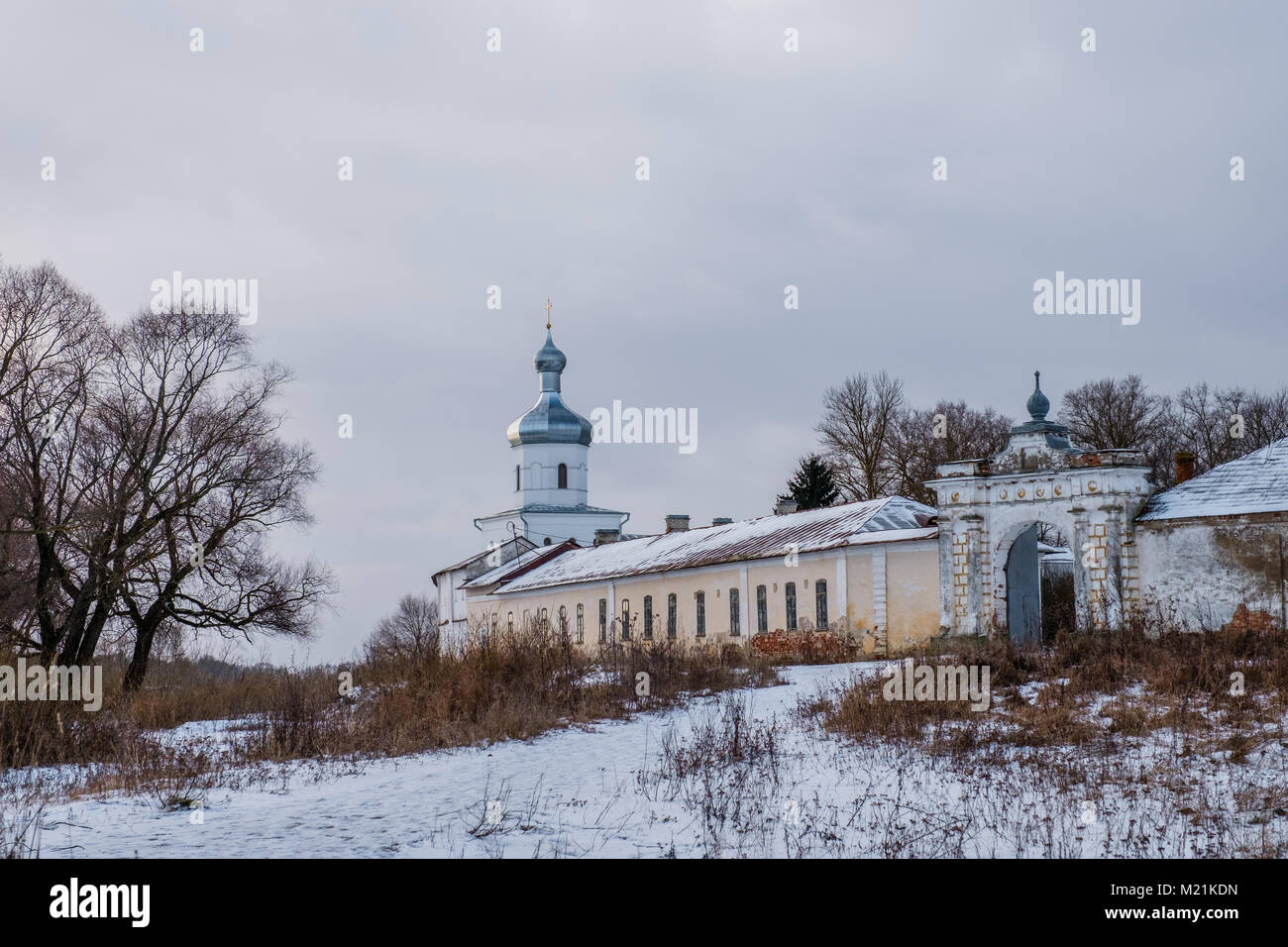 The architectural ensemble of The St. George's Yuriev Orthodox Male ...