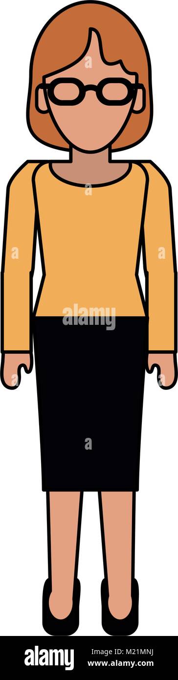 Executive woman avatar cartoon Stock Vector Image & Art - Alamy