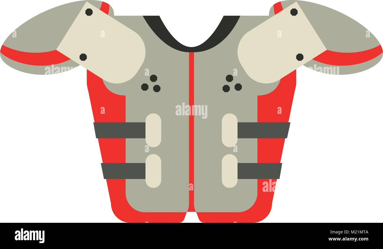 American football armour Stock Vector Image & Art - Alamy