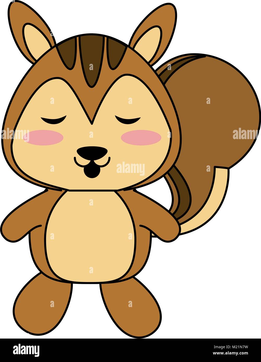 Cute squirrel cartoon Stock Vector Image & Art - Alamy
