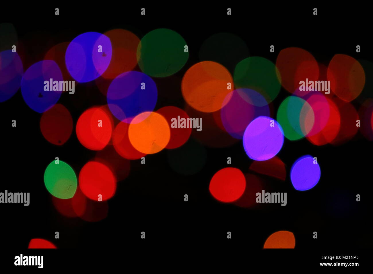 Colorful blurred lights background Stock Photo - Alamy