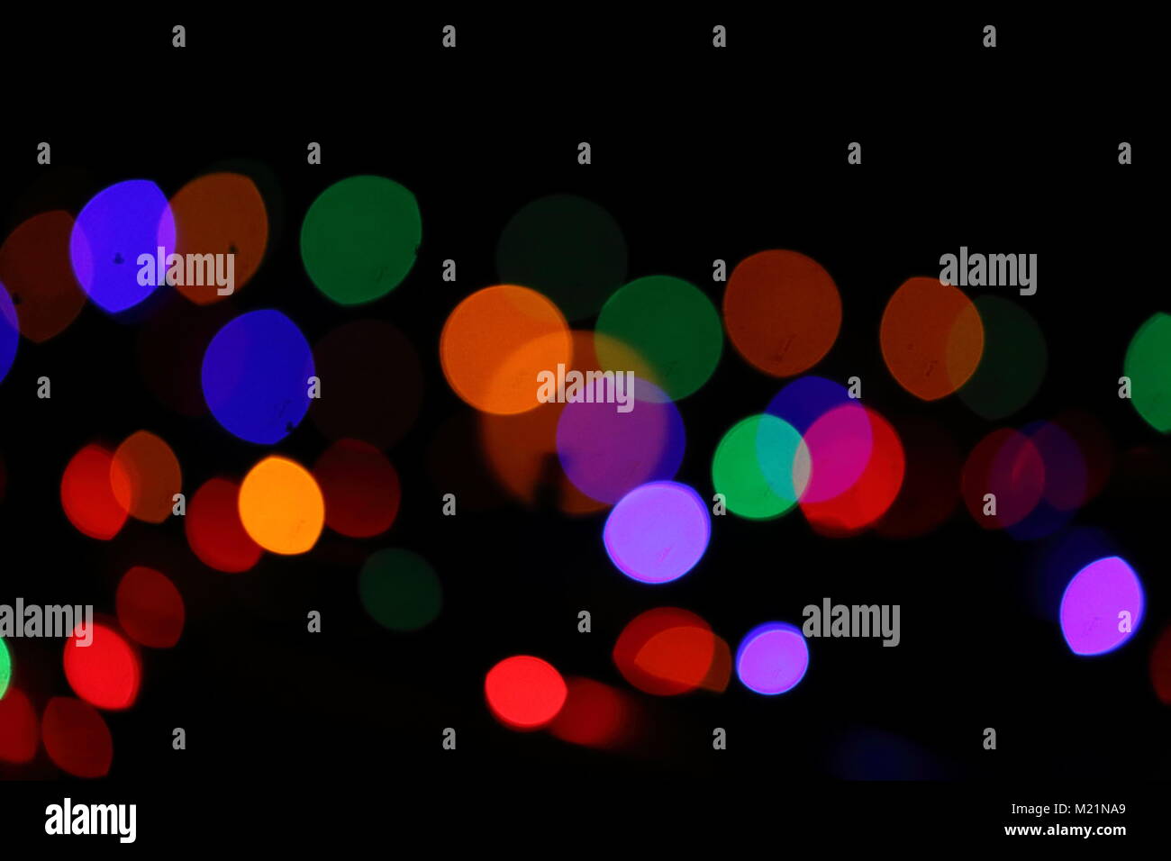 Colorful blurred lights background Stock Photo - Alamy