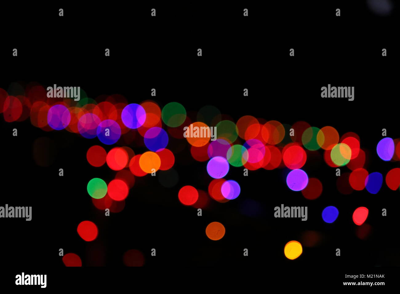 Colorful blurred lights background Stock Photo - Alamy