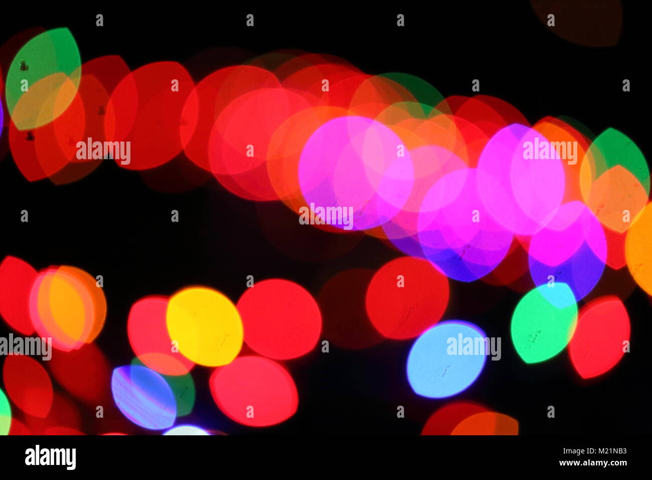 Colorful blurred lights background Stock Photo - Alamy