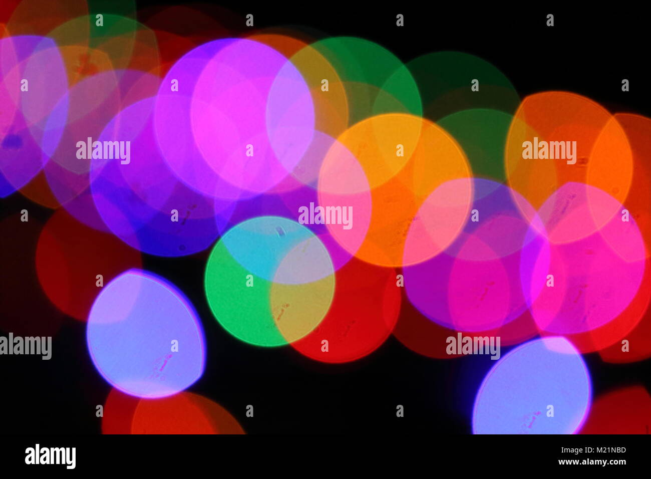 Colorful blurred lights background Stock Photo - Alamy