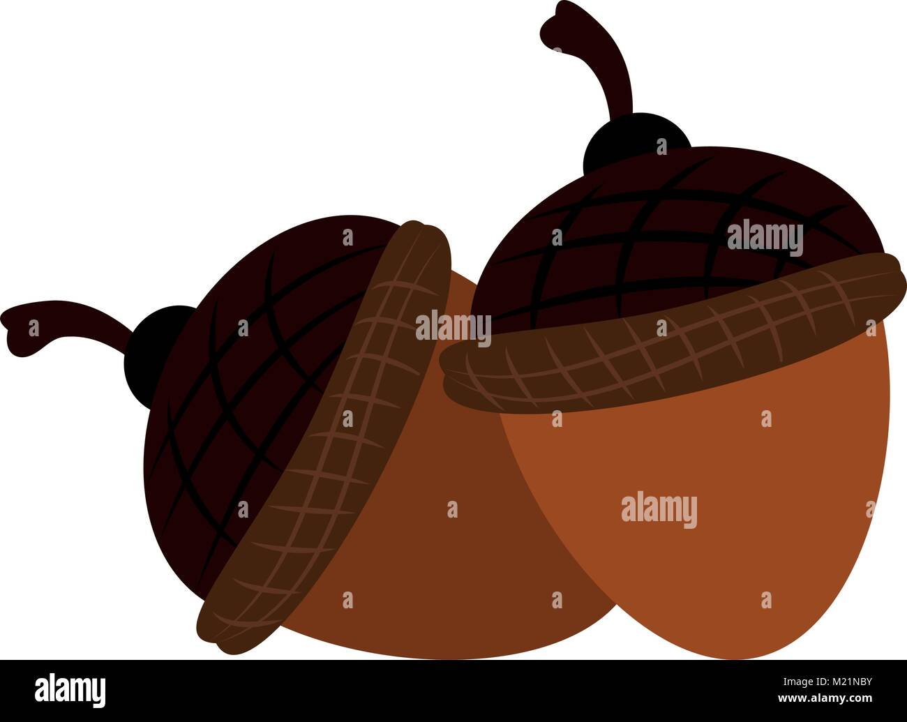 Nuts cartoon isolated Stock Vector Image & Art - Alamy