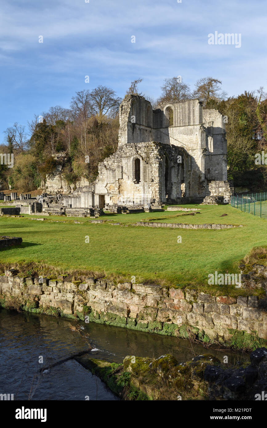 Roche Abbey Gothic remains Maltby South Yorkshire,UK Stock Photo - Alamy