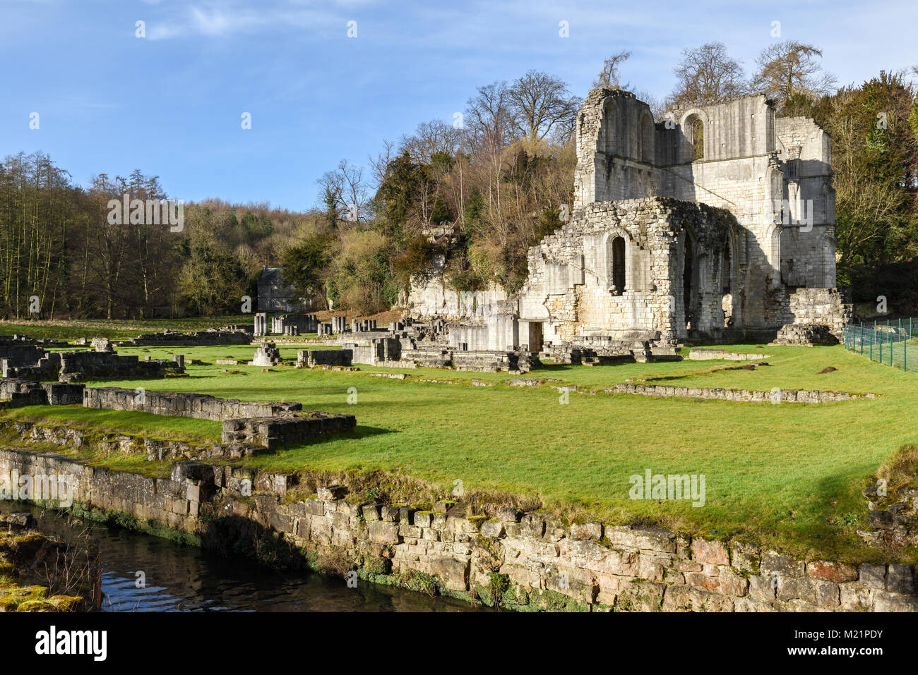 Roche Abbey Gothic remains Maltby South Yorkshire,UK Stock Photo - Alamy