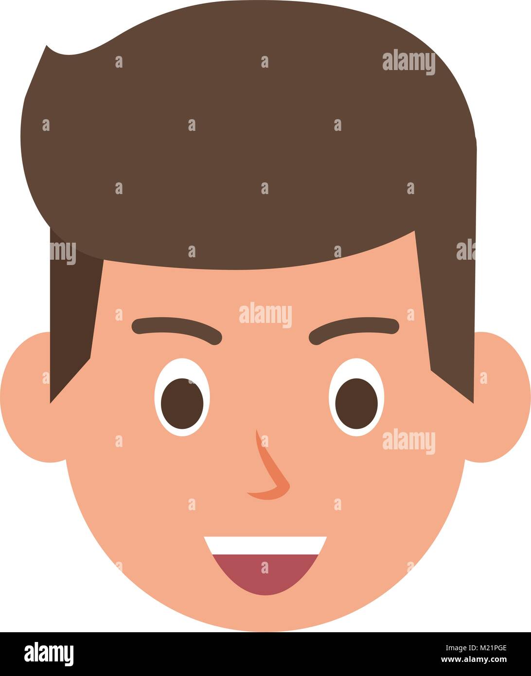 Man face cartoon Stock Vector Image & Art - Alamy