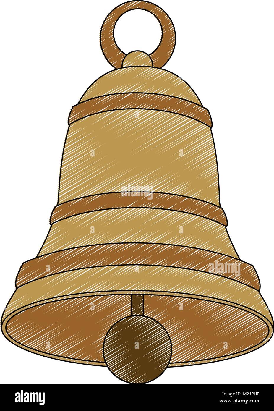 Bell object isolated Stock Vector Image & Art - Alamy