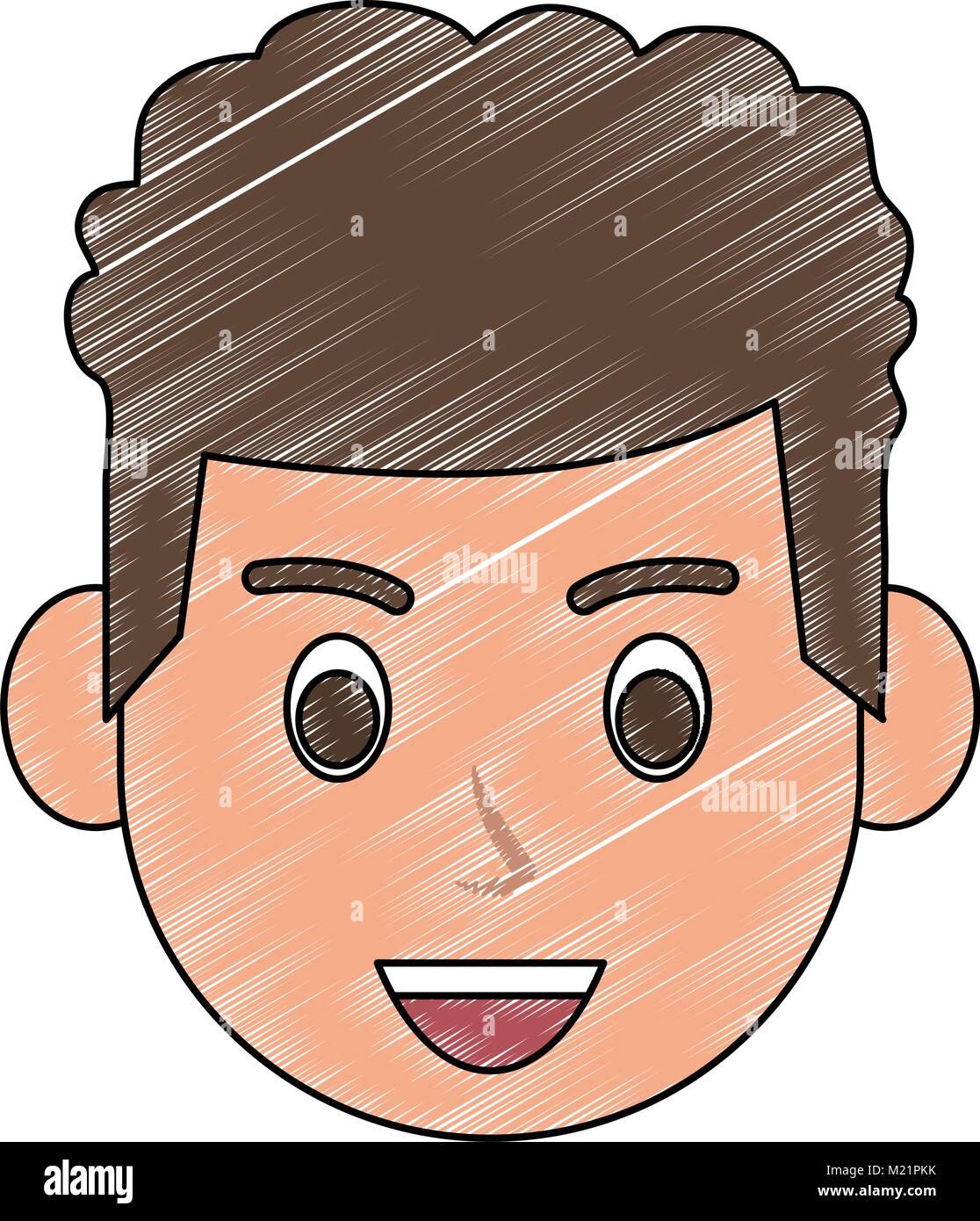 Man face cartoon Stock Vector Image & Art - Alamy