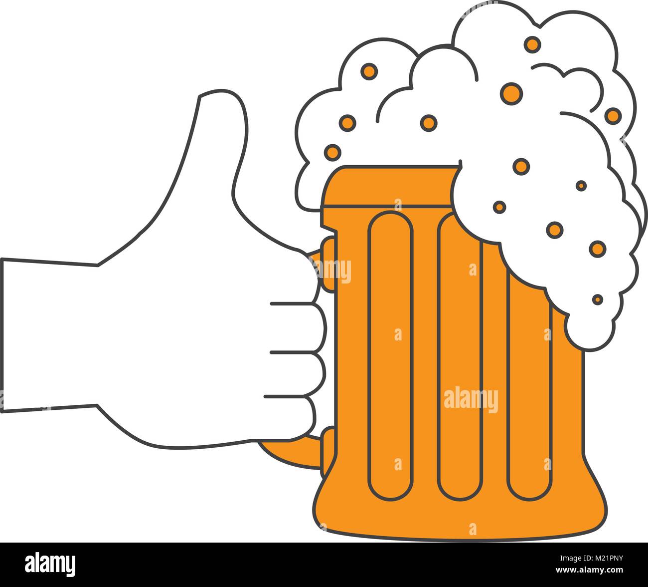 White and colored glassware Stock Vector Images - Alamy