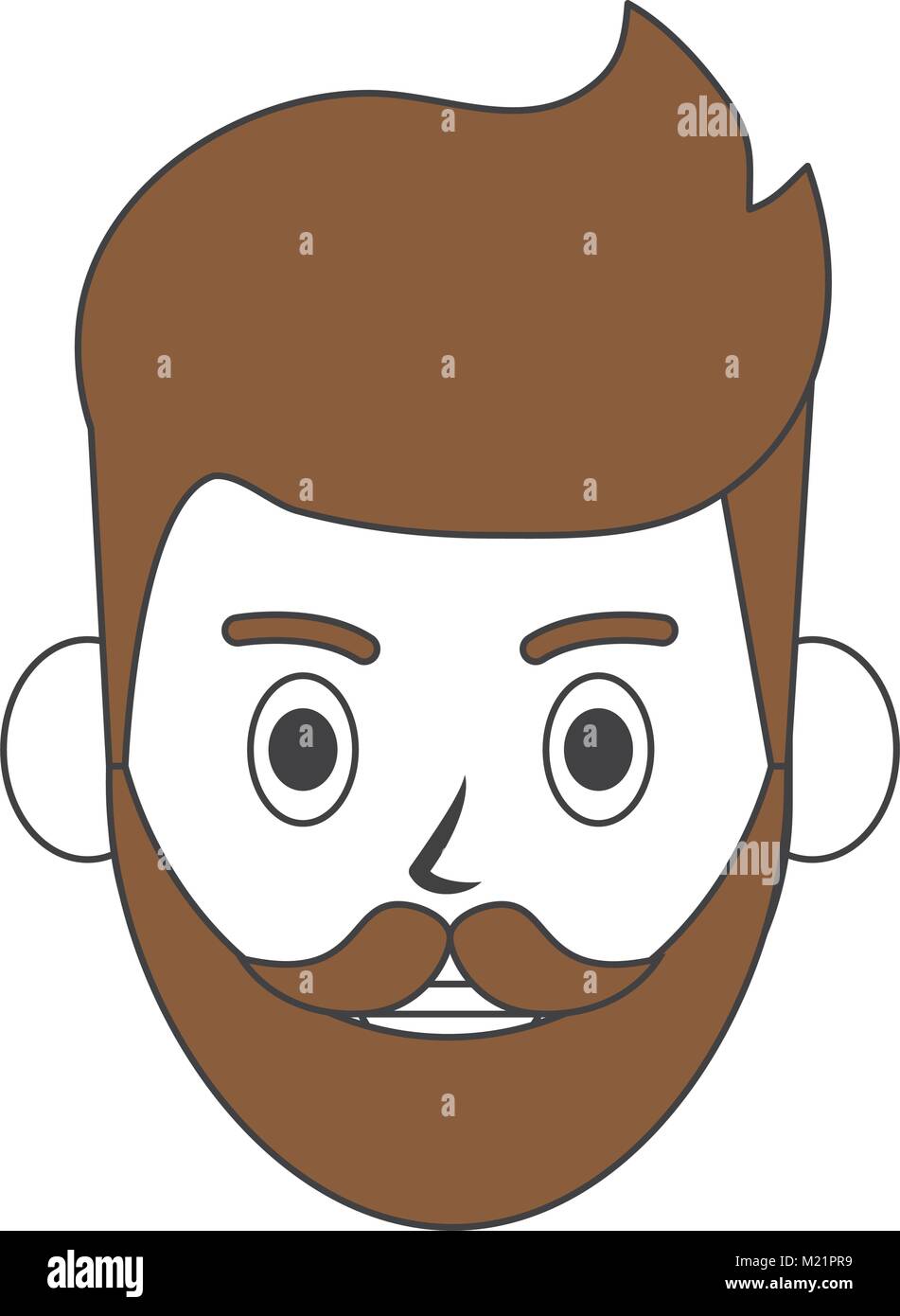 Man face cartoon Stock Vector Image & Art - Alamy