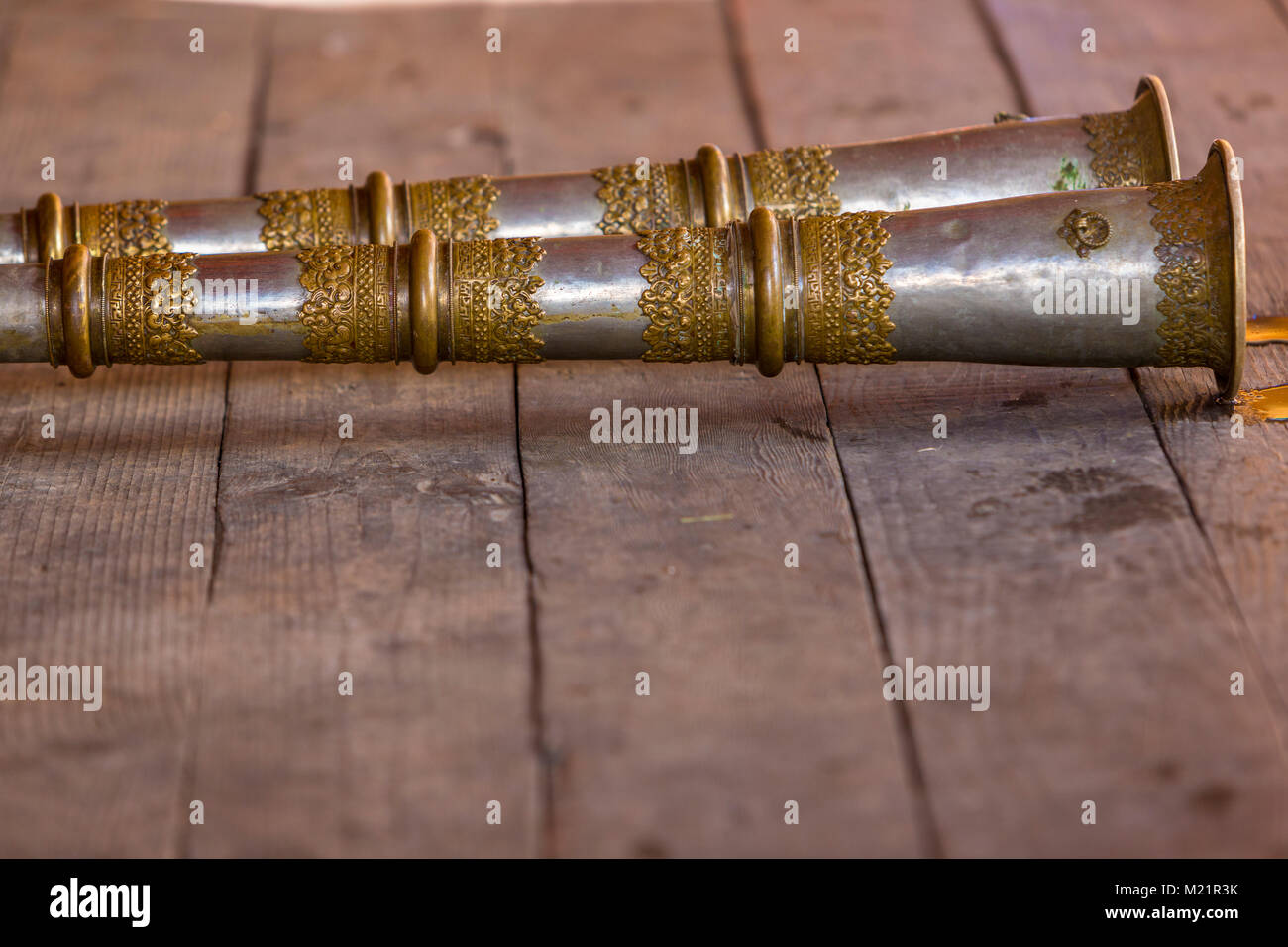 Buddhist musical instrument hi-res stock photography and images - Alamy