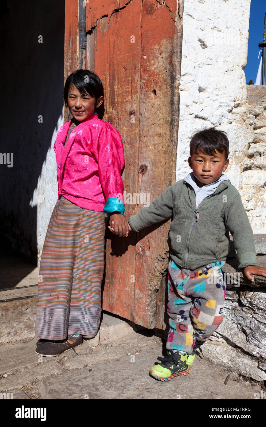 Bhutanese boy hi-res stock photography and images - Alamy