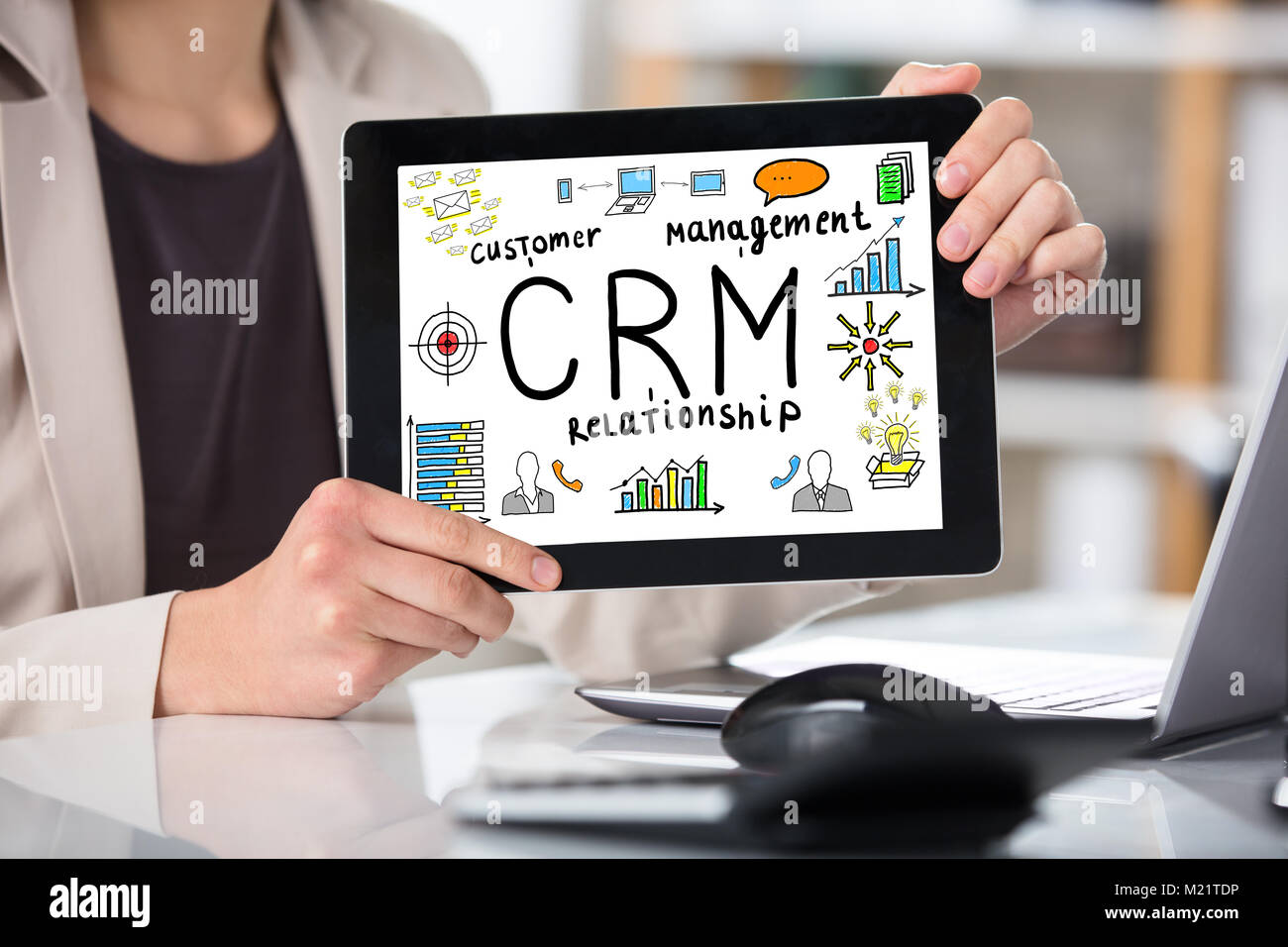 Customer relationship management hi-res stock photography and images ...