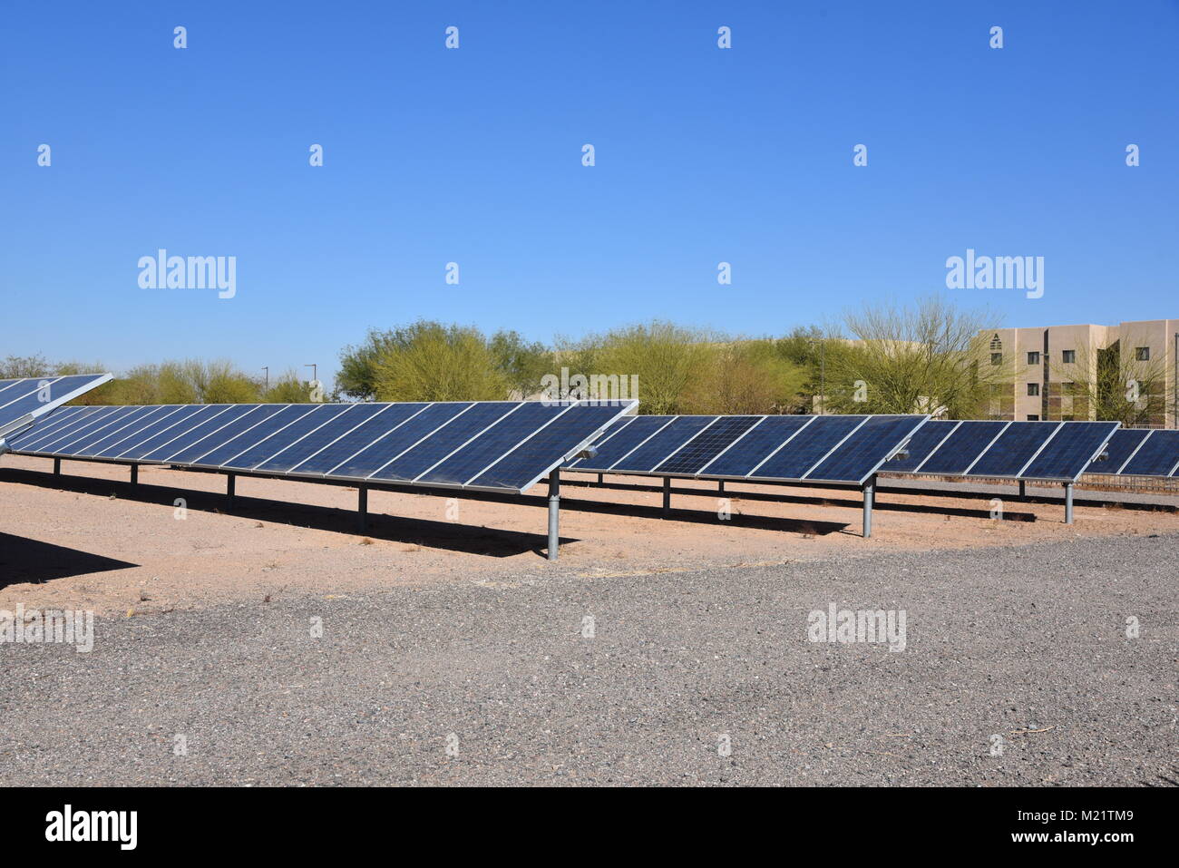 Solar array solar power grid Stock Photo - Alamy