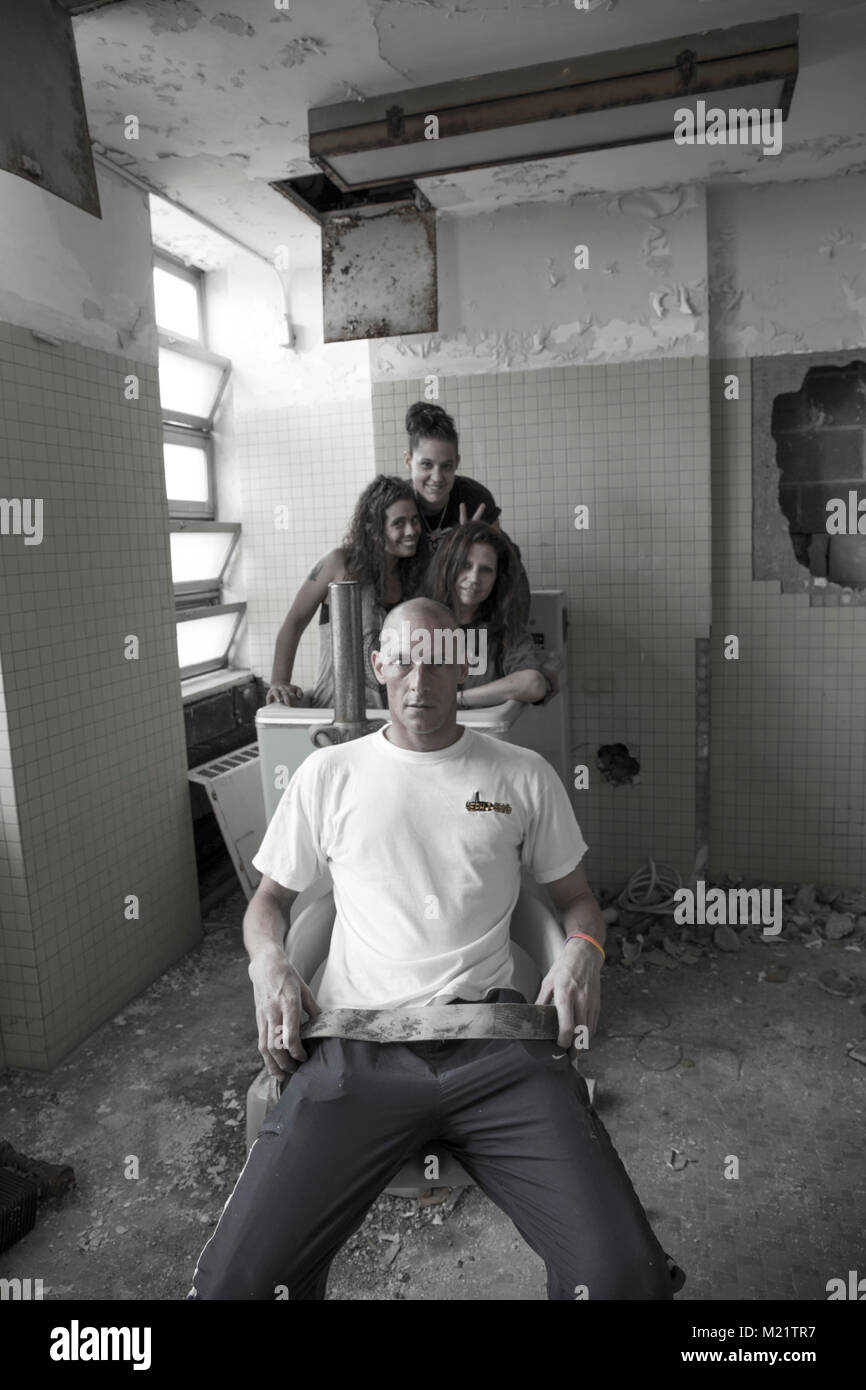 Kings Park Asylum. New York City. US Stock Photo - Alamy