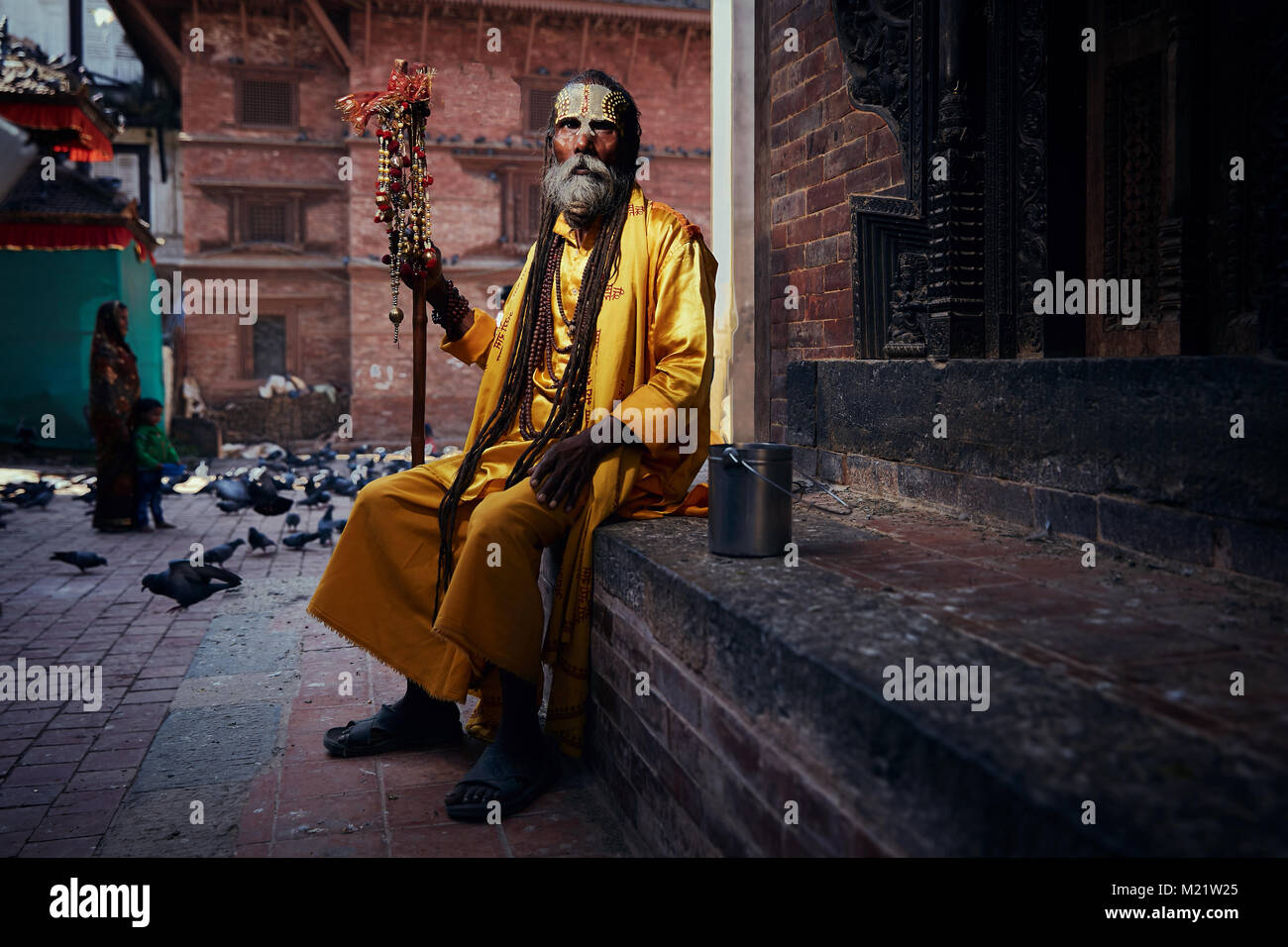 Indian man namaste hi-res stock photography and images - Alamy