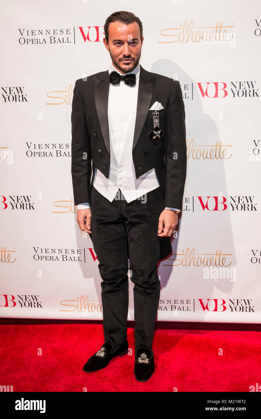 New York, NY - February 2, 2018: Emir Bahadir attends New York 63rd ...