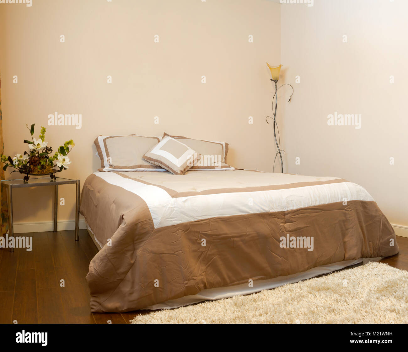 Bedroom interior design Stock Photo - Alamy