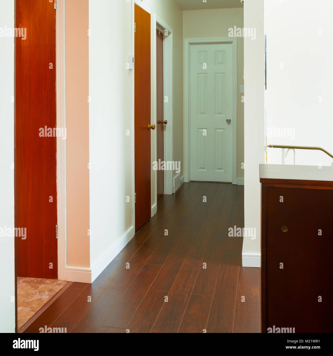 Empty hallway interior Stock Photo - Alamy